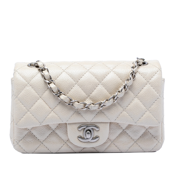 CHANEL | Bags | Preloved Chanel Mini Rectangular Classic Caviar Single ...